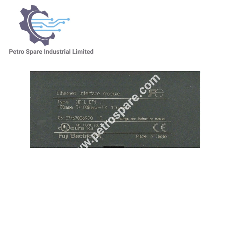 NP1L-ET1 Ethernet Interface Module - Fuji Electric